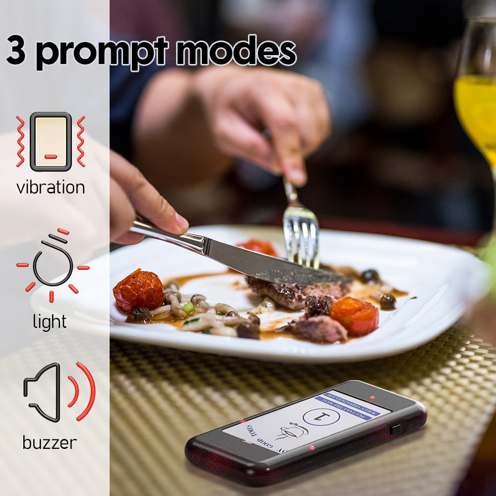 Restaurant Buzzers - 30 Pagers Efficient Queue Management Wireless Cal