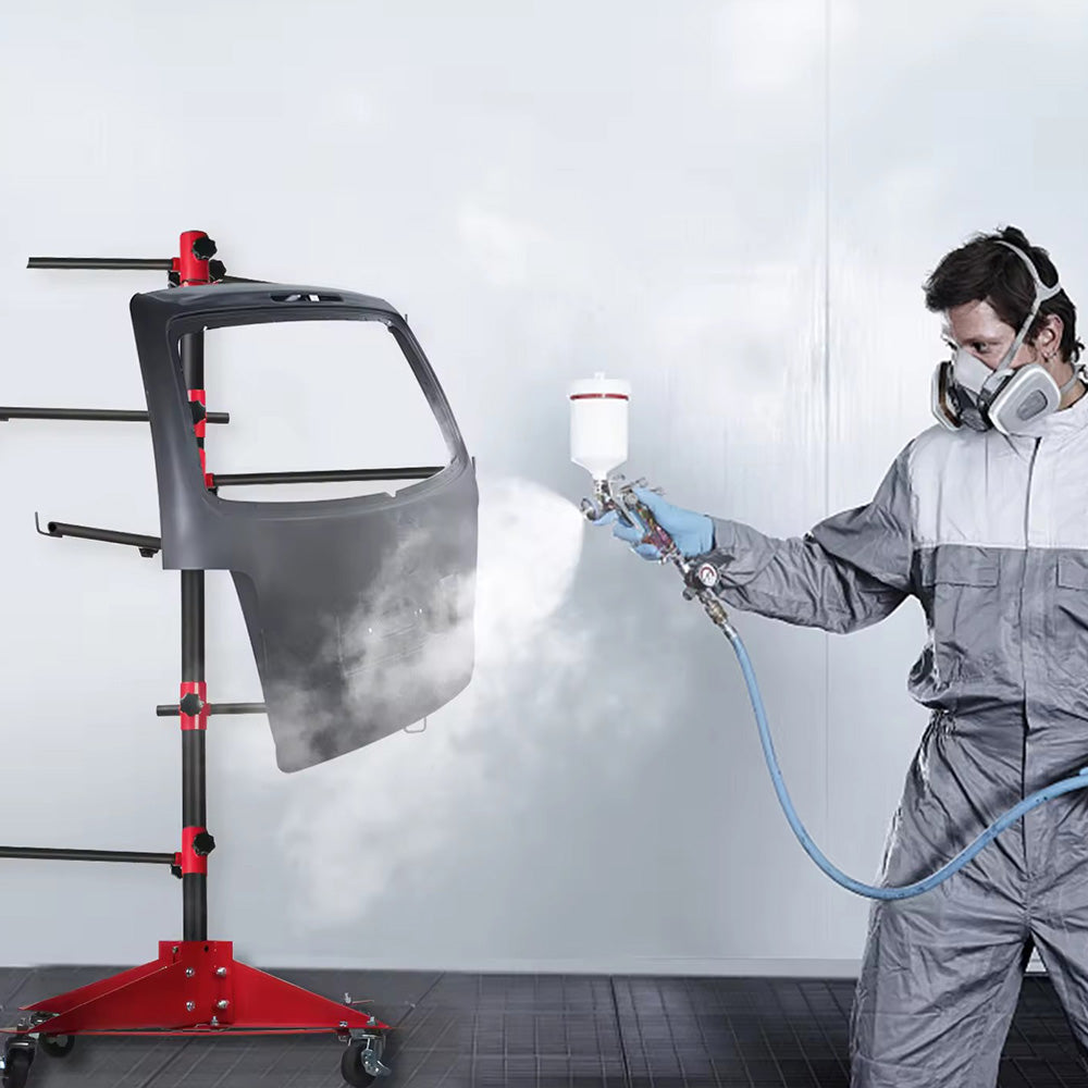 Universal Auto Paint Stand Panel Holder Tree Paint Stand Doors Fenders ...