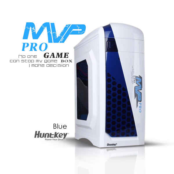 Huntkey MVP Pro Gaming computer chassis - Blue (No PSU Included, NO FA ...