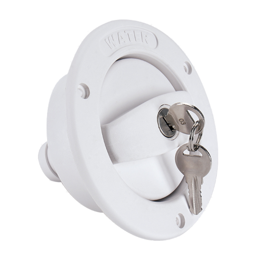 SEAFLO RV Water Inlet Locking Cap with Air Vent – Gravity Fill, White ...