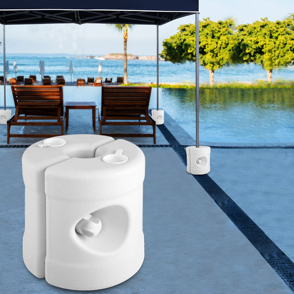 Instahut Gazebo Base Pod Kit Pop Up Marquee Set Outdoor Wedding Tent C ...