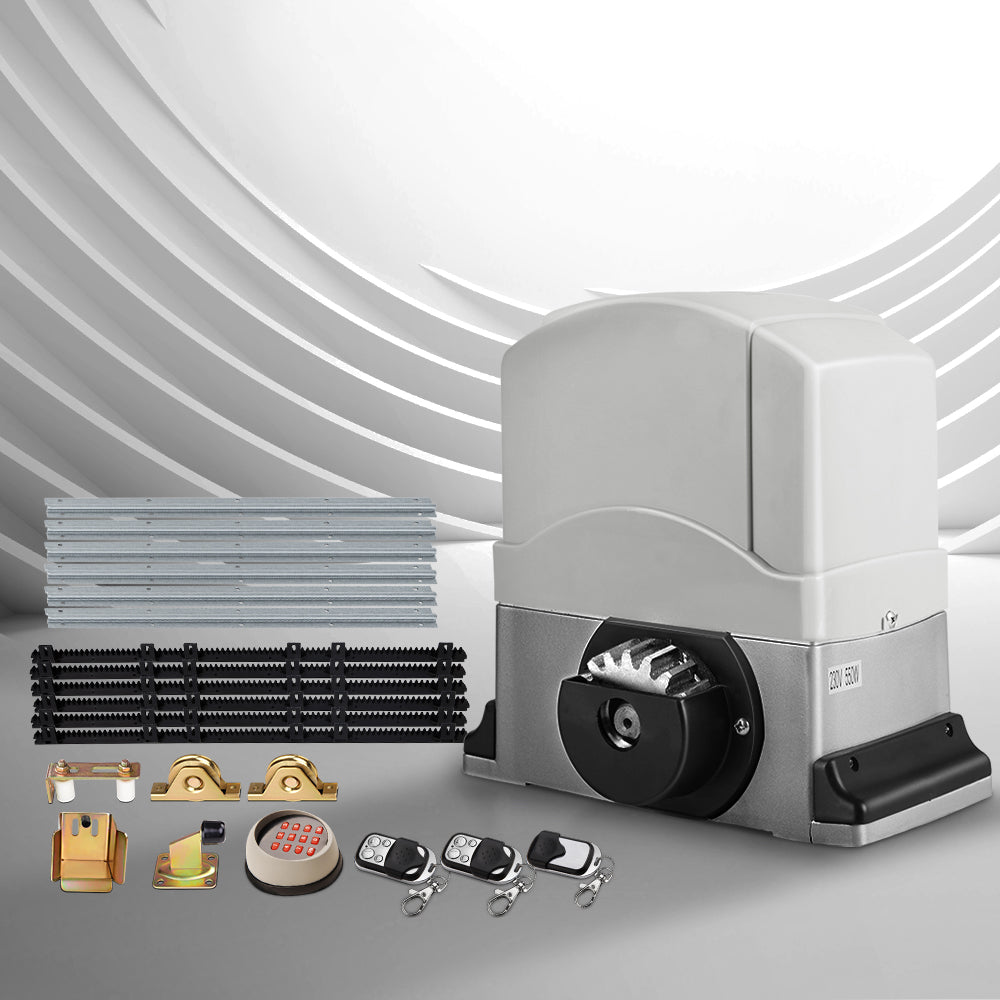 LockMaster Electric Sliding Gate Opener 800KG 6M Hardware Kit – Yarra ...