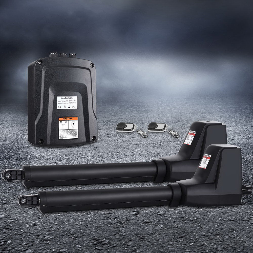 LockMaster Automatic Electric Gate Opener Double Swing Remote Control ...