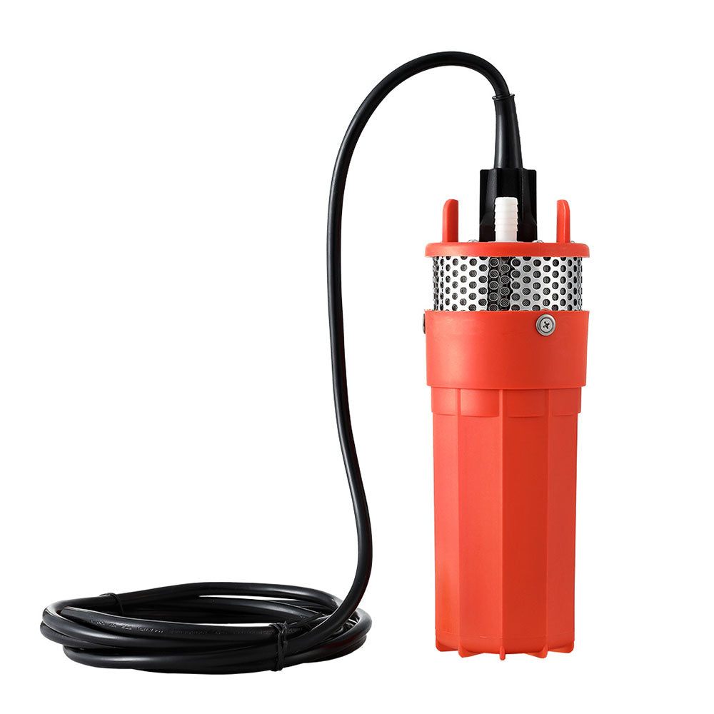 Giantz Submersible Solar Water Pump 24V 70M Head Deep Well Bore Self-p ...