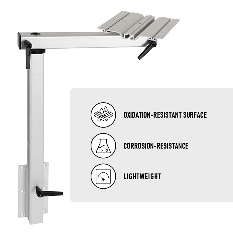 RV Table Leg | 360° Free Rotation | Caravan Parts and Accessories