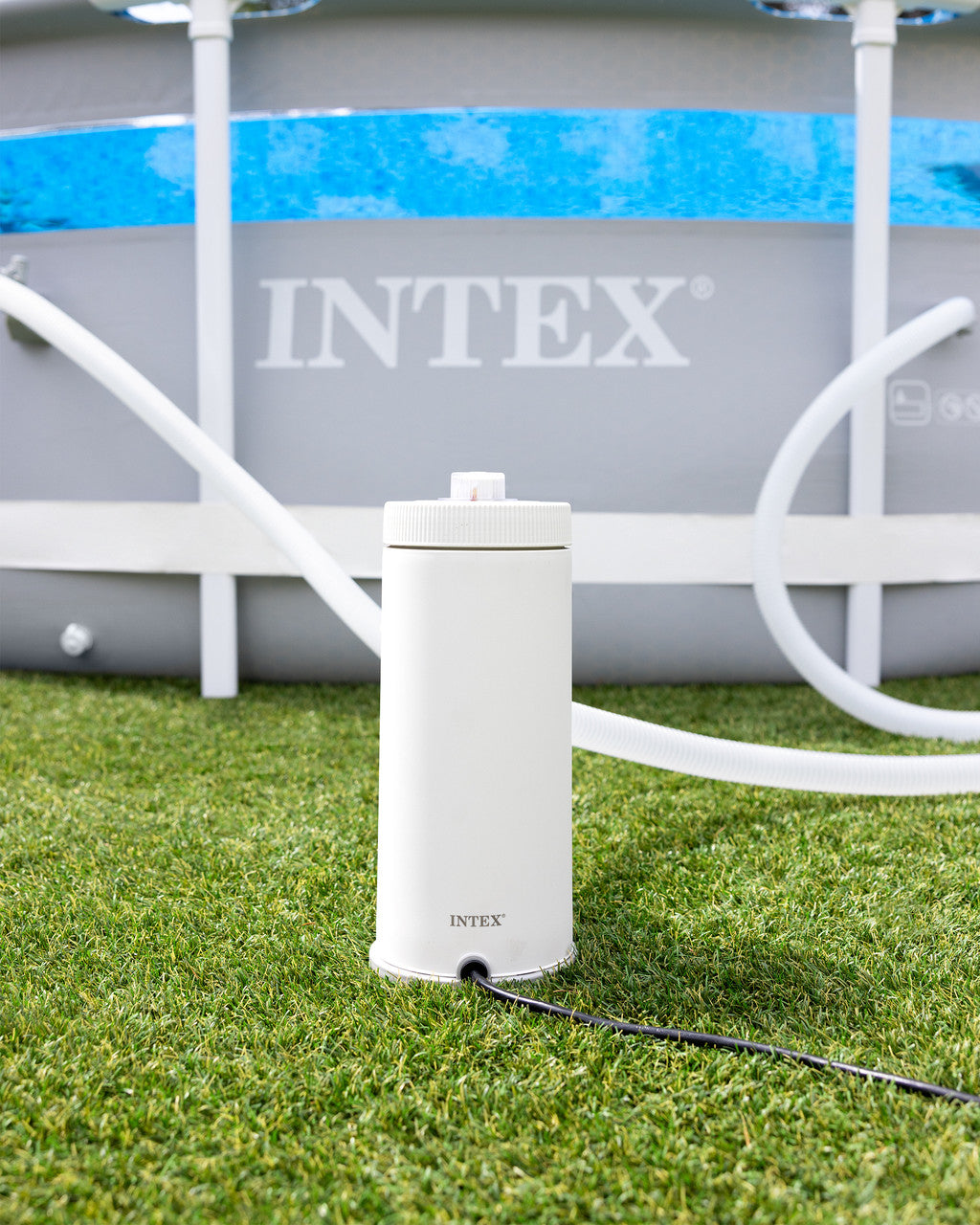 Intex C1000 Cartridge Filter Pump W/ GFCI 3785/h 26638 New Model for 2 ...