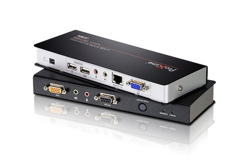Aten KVM Extender Kit VGA/Audio Cat 5 Extender With Deskew, 1920x1200 ...