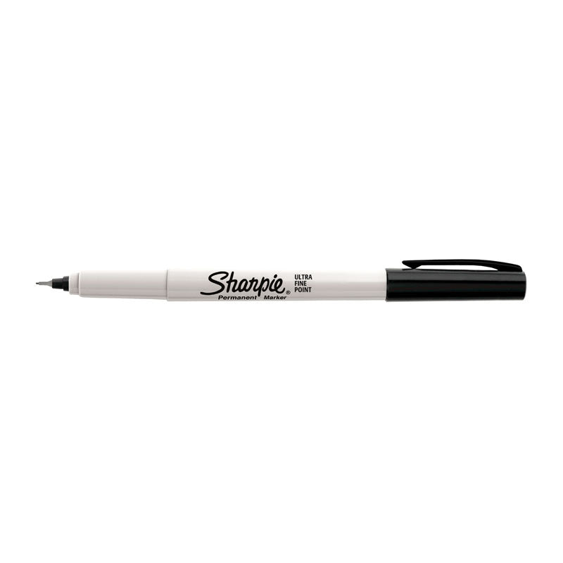 SHARPIE Ultra Fine Point Permanent Marker Black Box of 12 – Yarra Supply