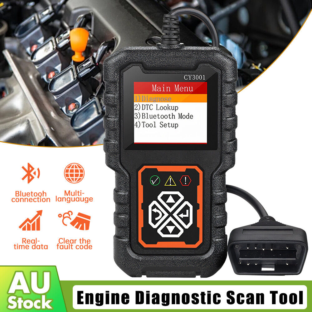 LAUNCH CY3001 Car OBD2 EOBD Scanner Auto Code Reader Engine Diagnostic ...