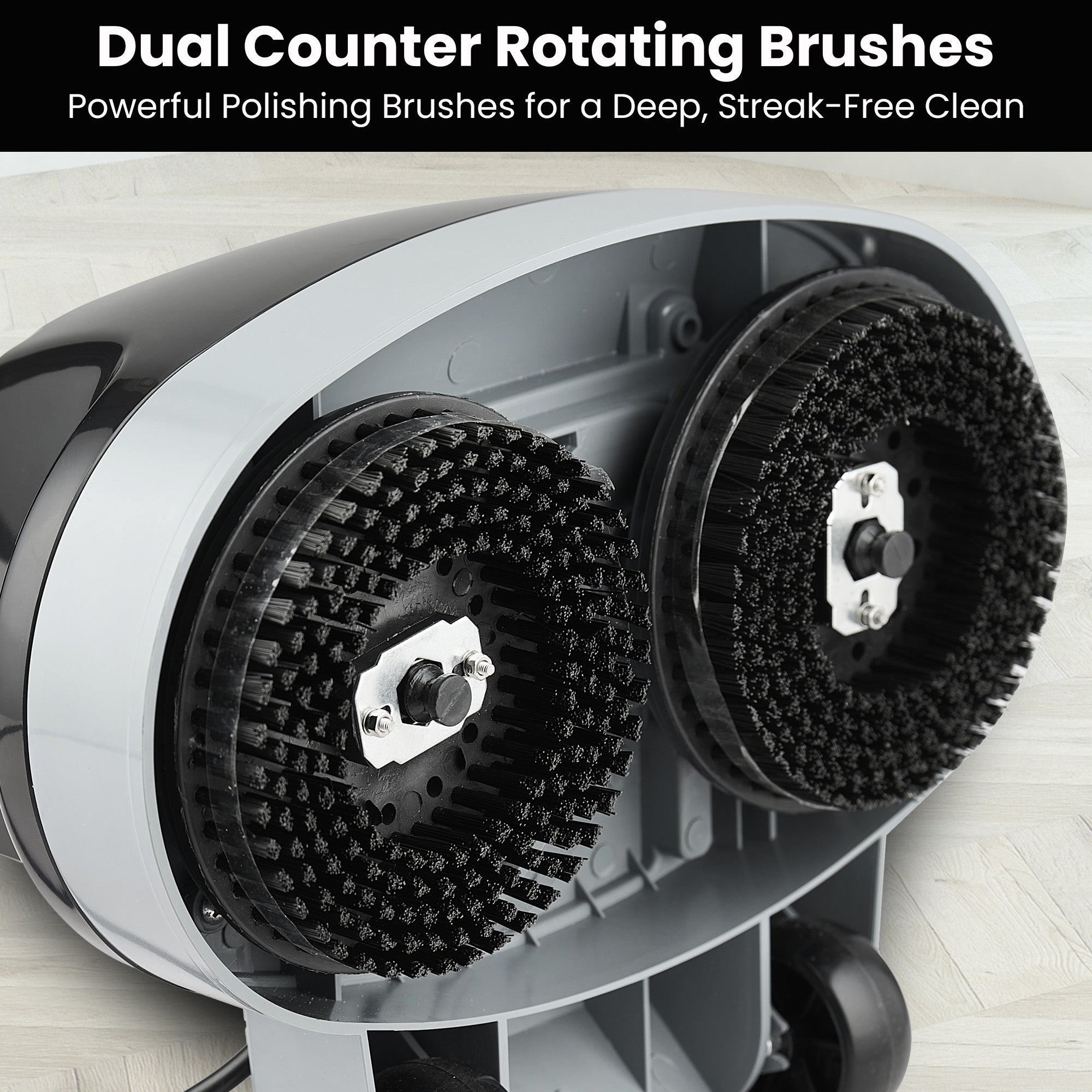 Kartrite Hauskeeper Gen2 5-in-1 Black Electric Floor Polisher Hard Wax ...