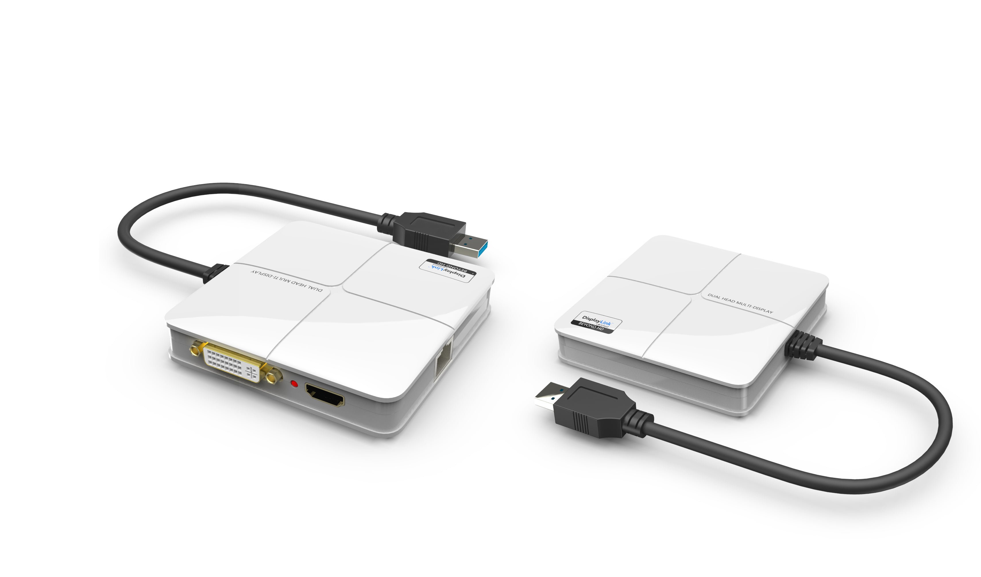 Winstars USB 3.0 Dual Head Display with Gigabit Ethernet Adapter (WS-U ...