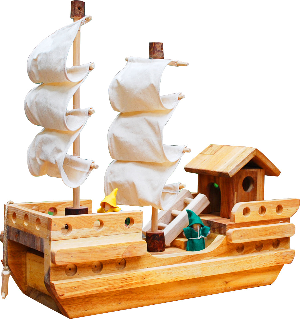 Wooden Pirate Ship – Yarra Supply
