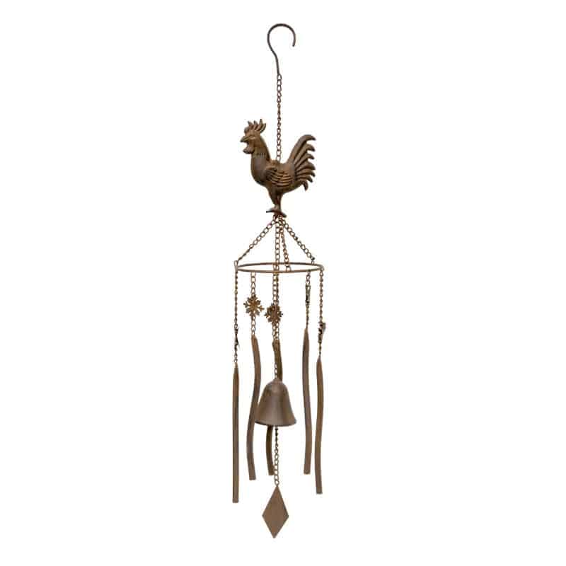 Hanging Chicken Windchime + Cast Iron Bell 78cm – Yarra Supply