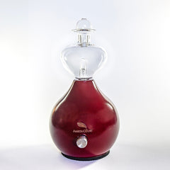 Hour Glass Eco-Friendly Nebuliser Red | Waterless Aroma Diffuser | No – Yarra Supply