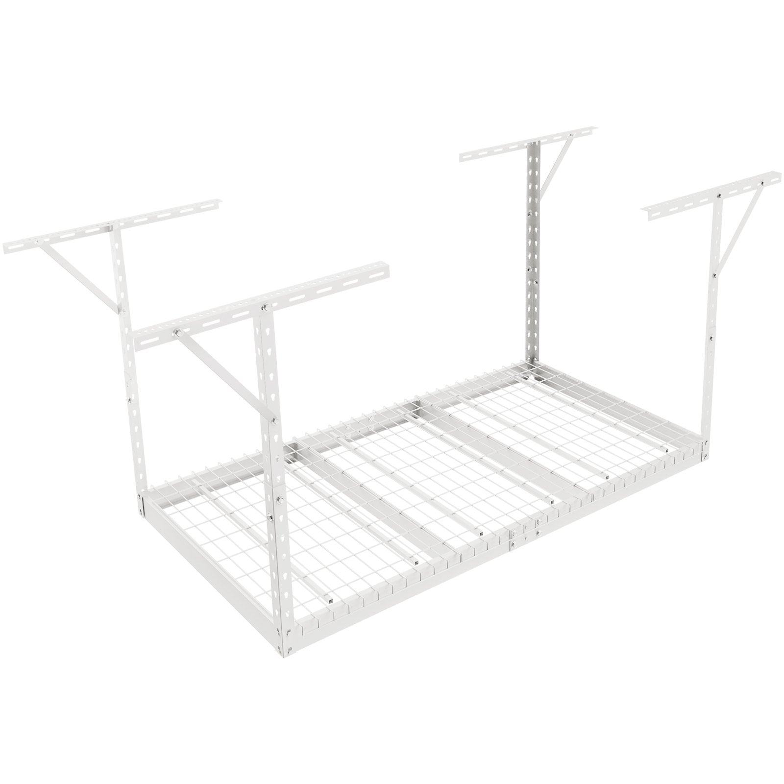 Overhead Adjustable Garage Storage Rack 36x72in Ceiling Rack 550lbs Wh ...