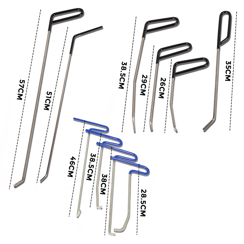 23 Pcs Dent Rods Kit | PDR Tools | Automotive Repairs & Maintenance