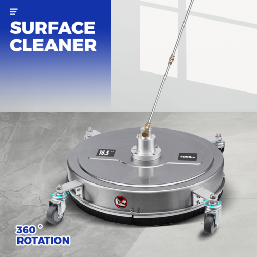 Alston 16.5'' High-Pressure Surface Cleaner-Concrete Cleaner Driveway